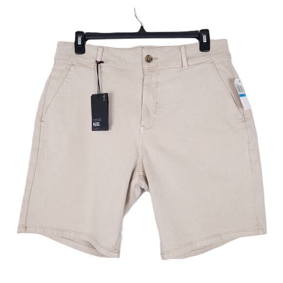 PAIGE | Shorts | Paige Mens Thompson 9 Stretch Brushed Twill Shorts ...